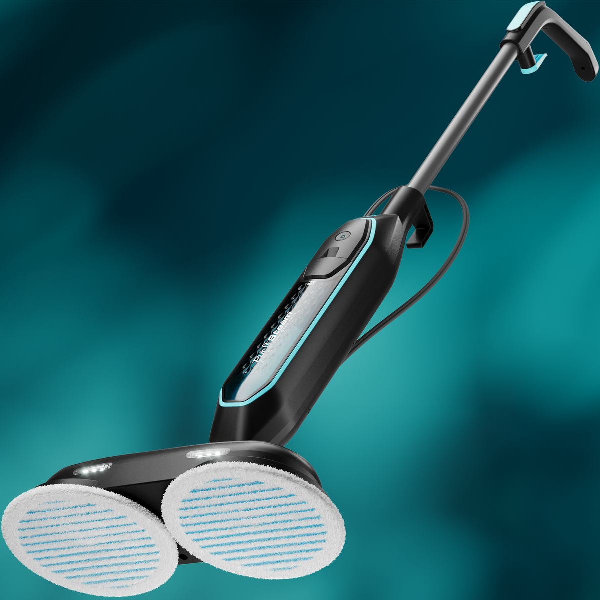 ScrubMaster Steam Mop with Dual Scrubbing Head – PurSteam